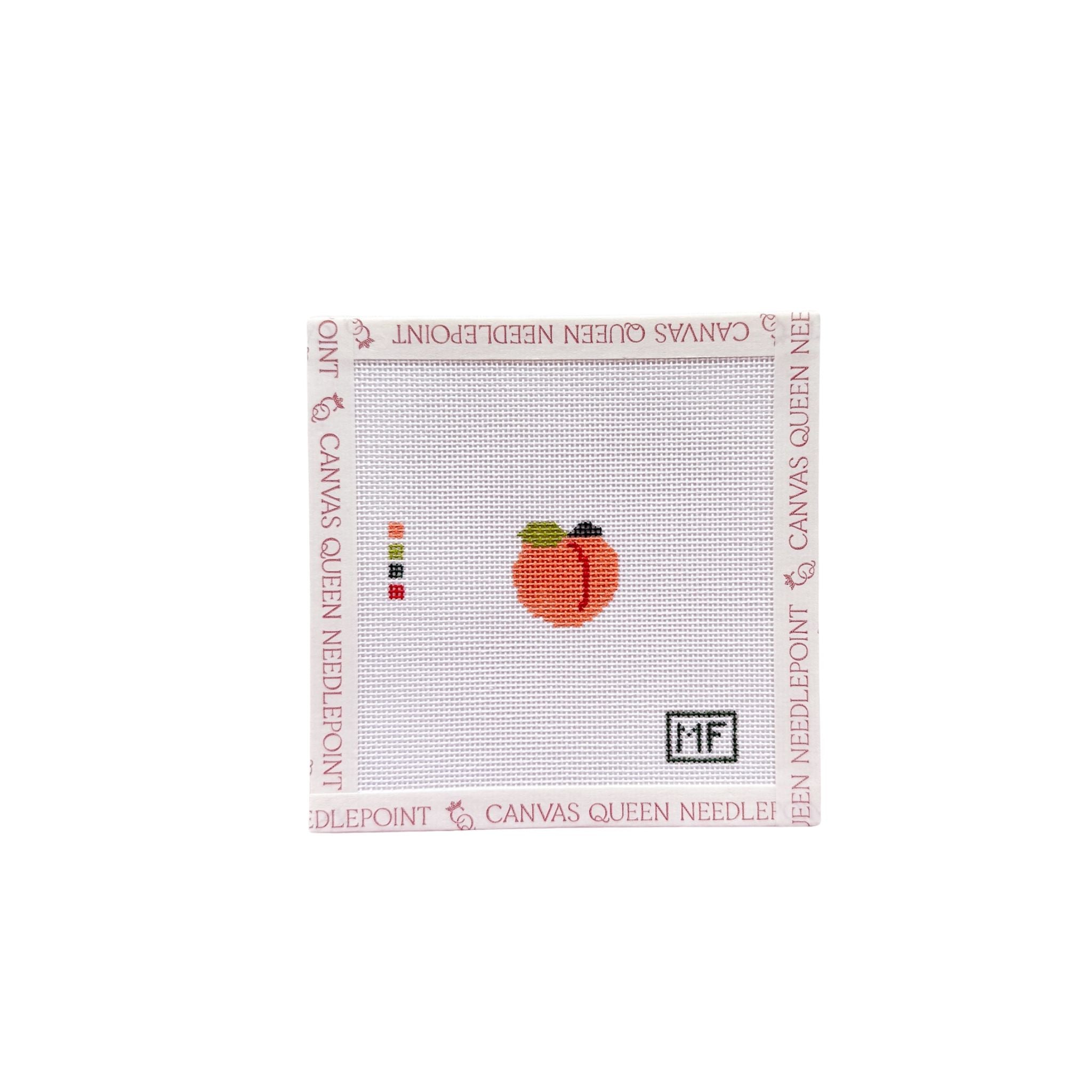 Peach Mini – Canvas Queen Needlepoint