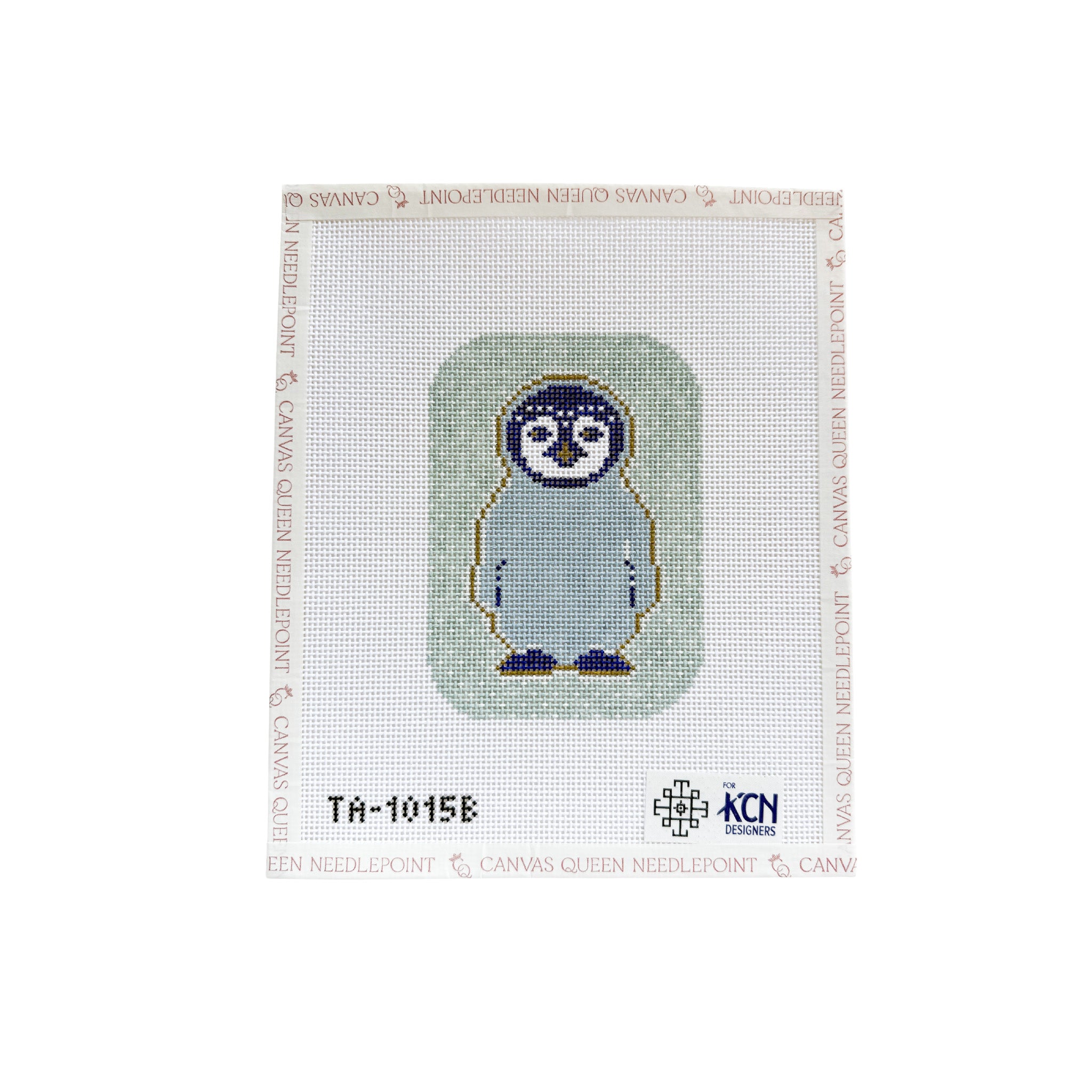 Baby Penguin 13 mesh – Canvas Queen Needlepoint