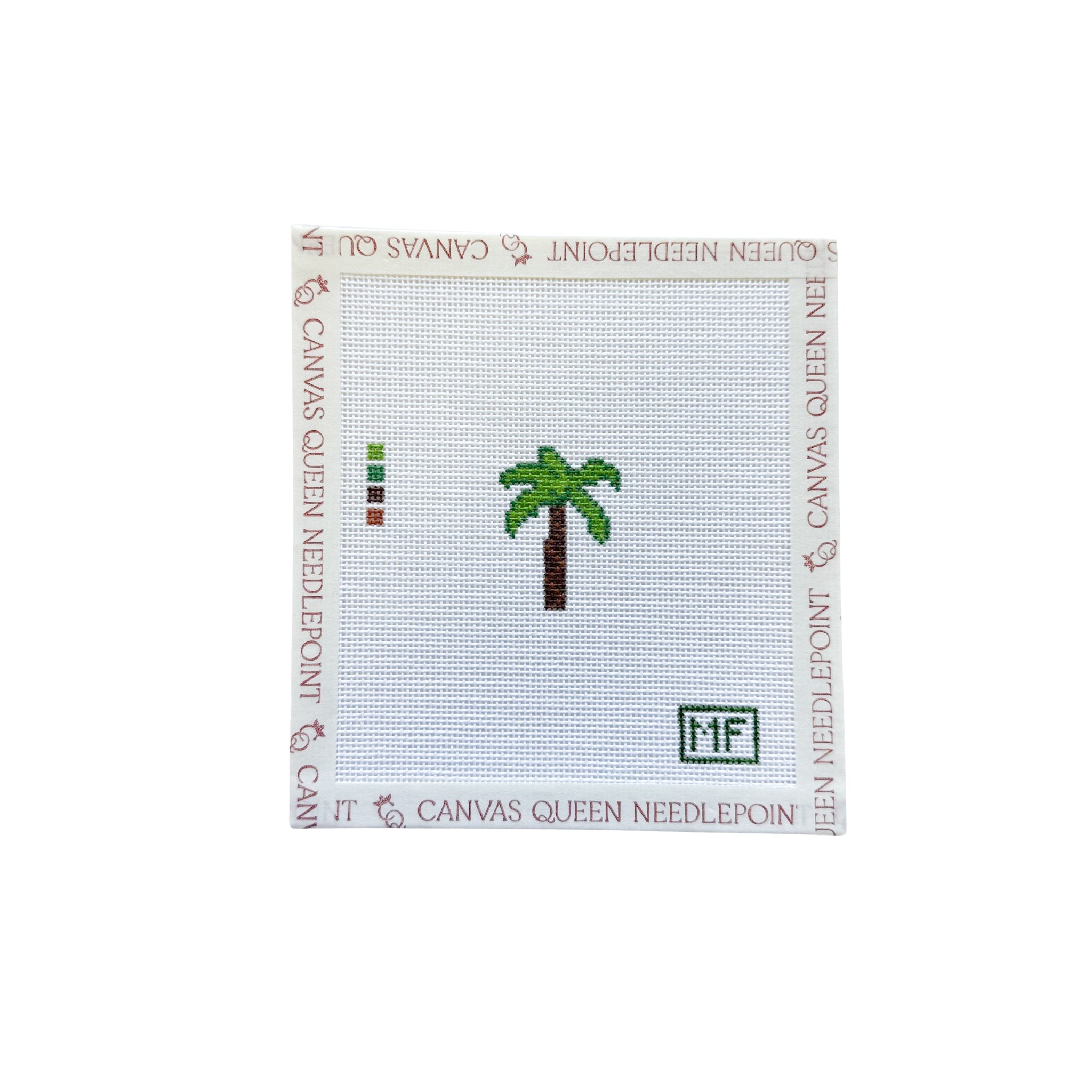 Palm Tree Mini – Canvas Queen Needlepoint