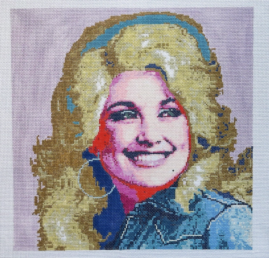 Dolly Smiling Large – Canvas Queen Needlepoint