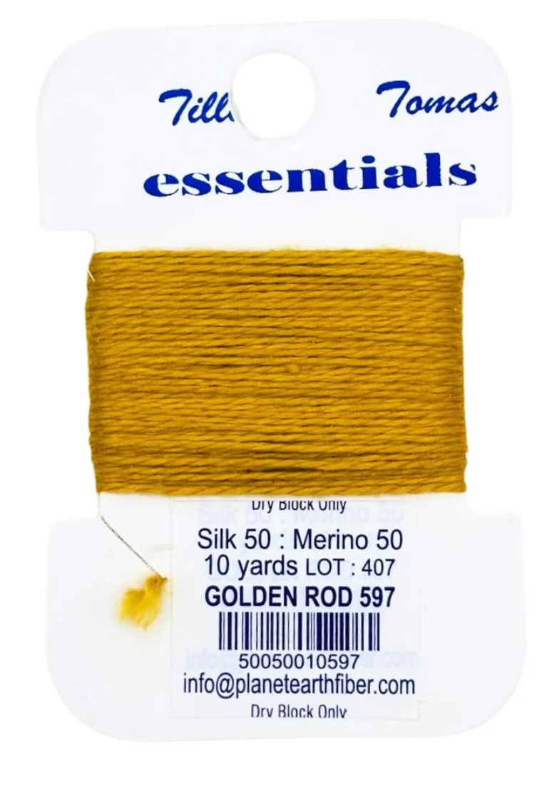 Essentials Card 597 Golden Rod – Canvas Queen Needlepoint