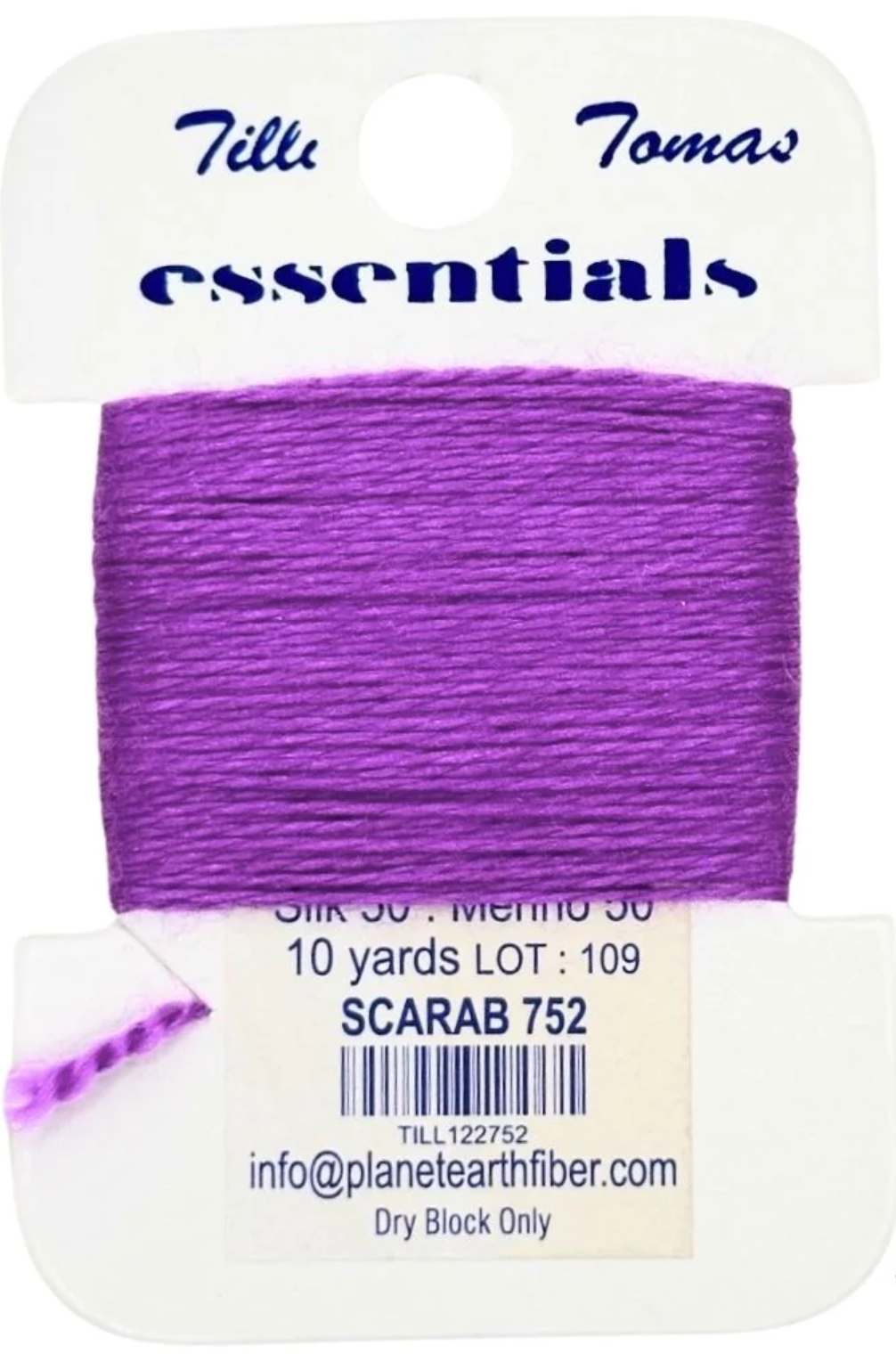 Essentials Card 752 Scarab – Canvas Queen Needlepoint