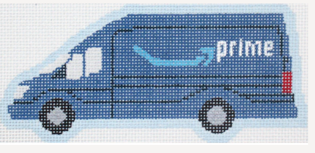 Prime Delivery Truck – Canvas Queen Needlepoint