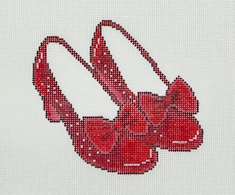 Sparkle Slippers – Canvas Queen Needlepoint