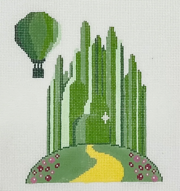 Emerald Enclave – Canvas Queen Needlepoint