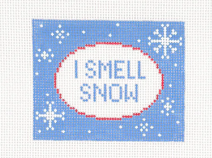 I Smell Snow – Canvas Queen Needlepoint