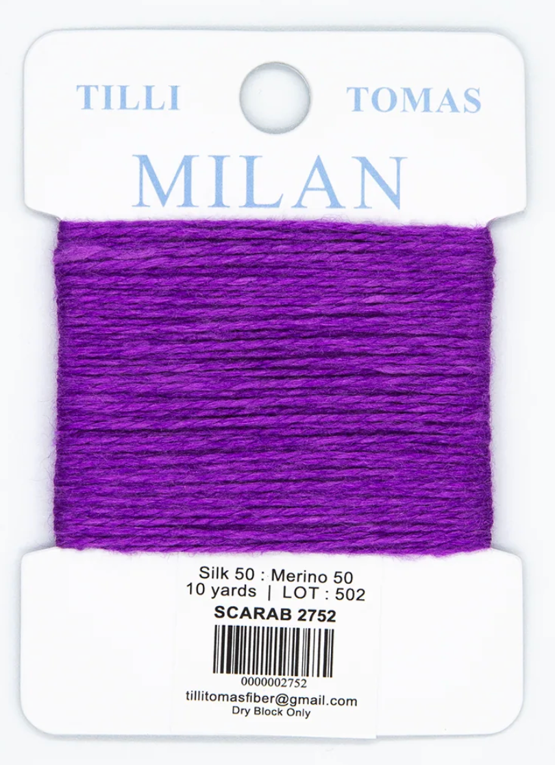 Milan Card 2752 Scarab – Canvas Queen Needlepoint