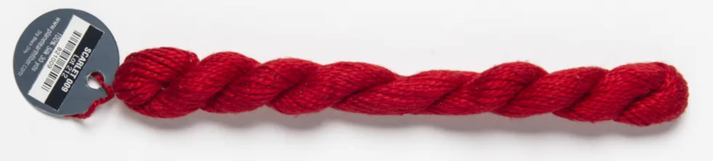 Planet Earth Silk 009 Scarlet – Canvas Queen Needlepoint