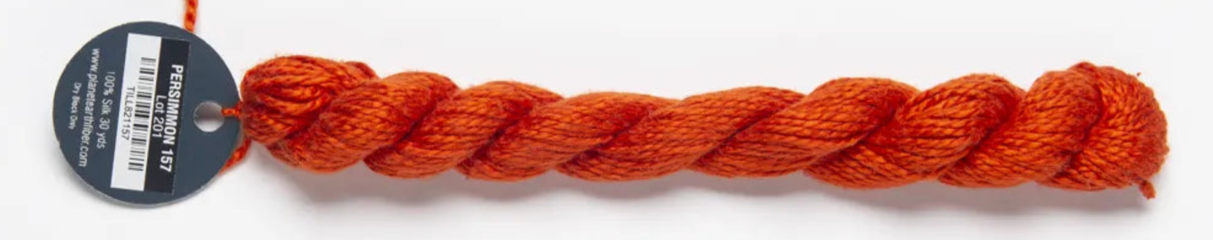Planet Earth Silk 157 Persimmon – Canvas Queen Needlepoint