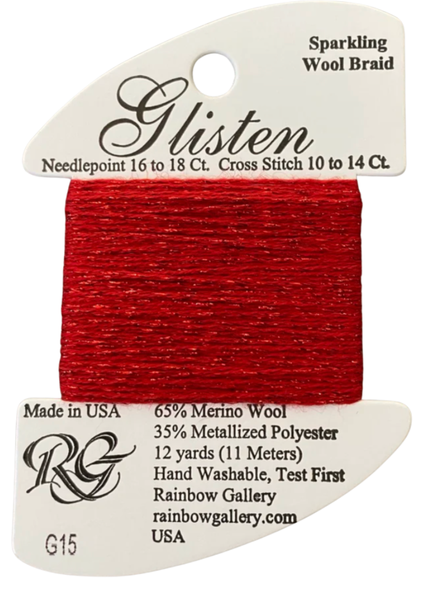 G15 High Risk Red – Canvas Queen Needlepoint