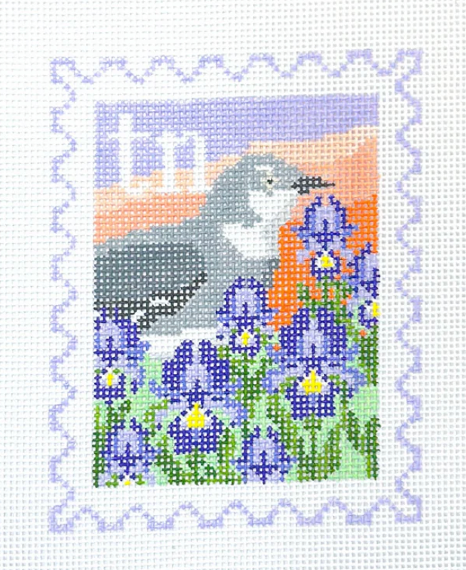 TN State Stamp – Canvas Queen Needlepoint