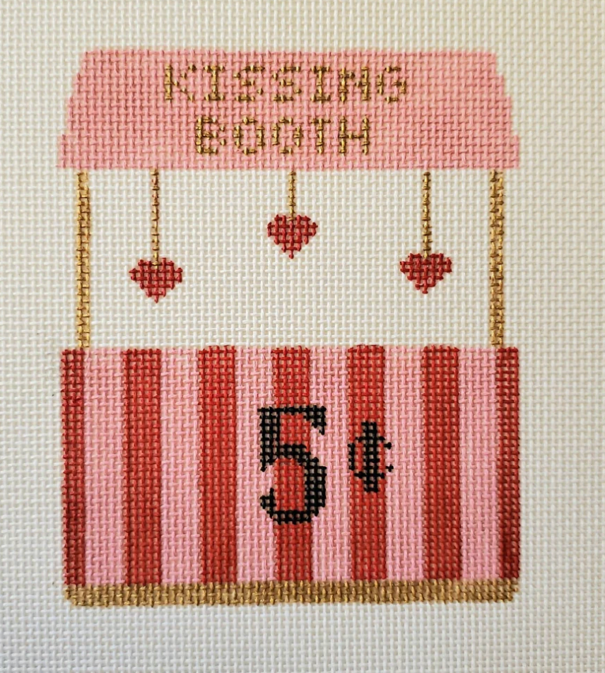 Kissing Booth – Canvas Queen Needlepoint